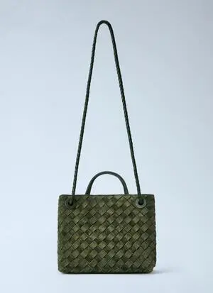 Bottega Veneta Small Andiamo Handbag - Green