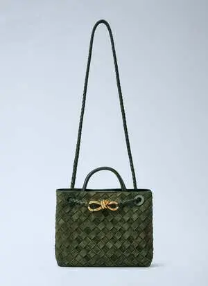 Bottega Veneta Small Andiamo Handbag - Green