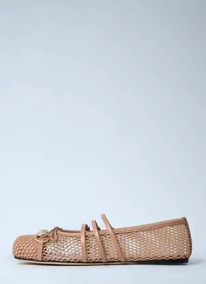Gucci Horsebit Ballerina Flats - Pink