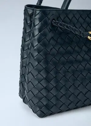 Bottega Veneta Andiamo Handbag - Black