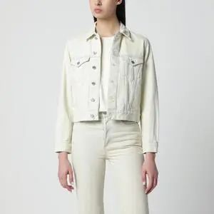 A.p.c. White Denim Jacket - Cream