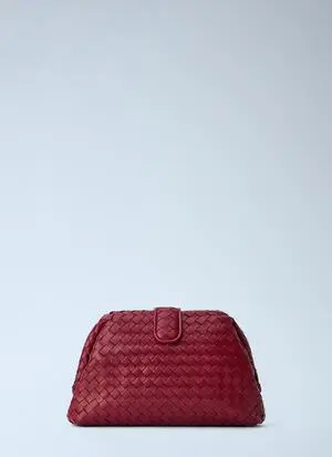 Bottega Veneta Small Lauren Shoulder Bag - Red