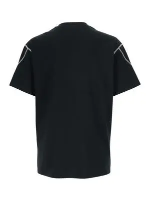 Givenchy T-shirt With Logo On The Front In Cotton - Black