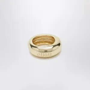 Éliou Amaya Gold-tone Ring - Silver