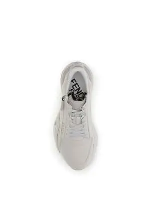 Fendi Flow Running Sneakers - White