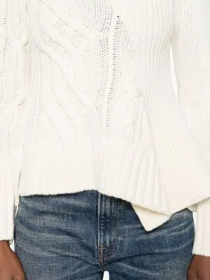 Sacai Wool Crewneck Sweater