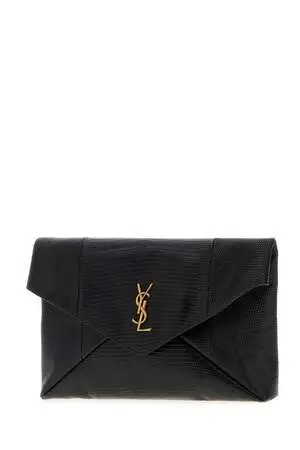 Saint Laurent Leather Clutch