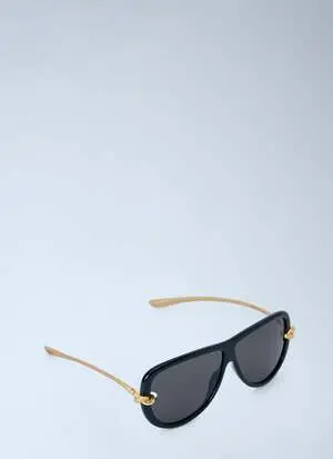 Bottega Veneta Aviator Sunglasses - Black