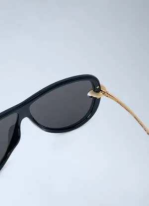 Bottega Veneta Aviator Sunglasses - Black