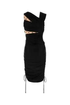 MARINE SERRE Stretch Nylon Dress