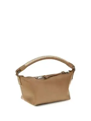 Loewe Mini Cala Lamb Leather Shoulder Bag - Brown