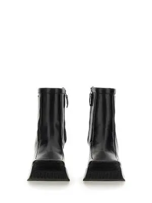 Raf Simons Ankle Boot With Square Toe