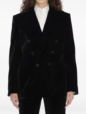 Saint Laurent Velvet Doulbe-breasted Jacket