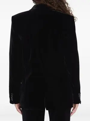 Saint Laurent Velvet Doulbe-breasted Jacket