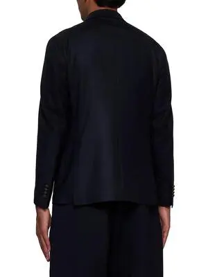 Tagliatore Montecarlo Wool And Cashmere Blazer