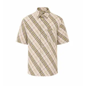 Burberry Check Short Sleeves Shirt