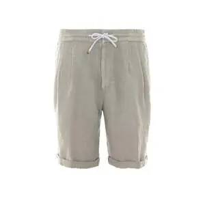 Brunello Cucinelli Linen Gabardine Bermuda