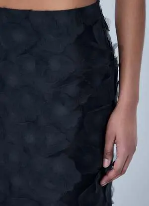 Max Mara Textured Long Skirt