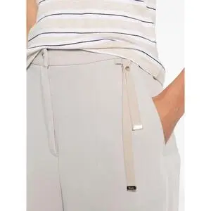 Herno Grey Trousers Straight Trousers
