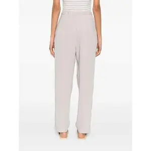 Herno Grey Trousers Straight Trousers