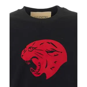 Valentino Garavani Panther Print Sweatshirt