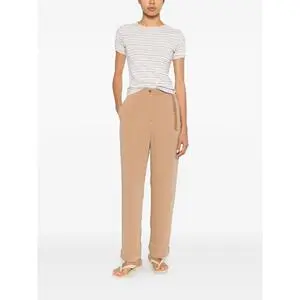 Herno Neutrals Trousers Straight Trousers