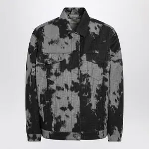 Fendi Animalier Ff Denim Jacket - Black