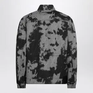 Fendi Animalier Ff Denim Jacket - Black