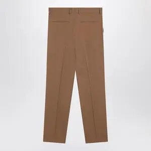 Fendi Rust Wool Trousers