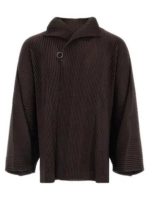 Issey Miyake Button Detailed Outerwear For Men