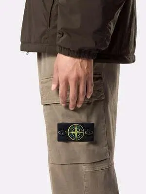 Stone Island Garment Dyed Old Cargo Trousers