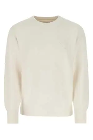 Prada Stretch Cashmere Blend Sweater - White