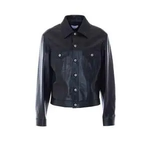 Bottega Veneta Leather Jacket - Black