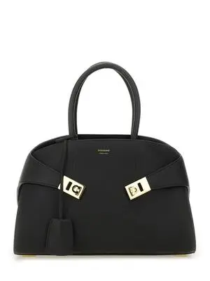 FERRAGAMO Borsa Tote Hug - Black