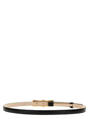 Versace Leather Belt With Bow Detail
