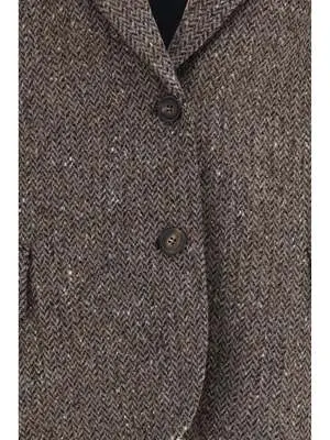 Brunello Cucinelli Single-breasted Virgin Wool Blend Jacket