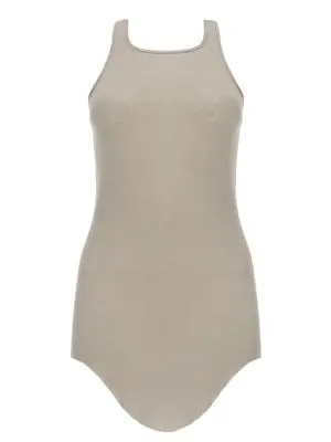 Rick Owens Cotton Tank Top - Cream