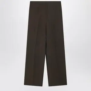 Fendi Wool Trousers - Green