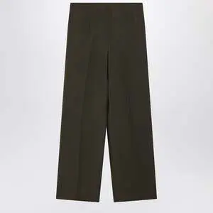 Fendi Wool Trousers - Green