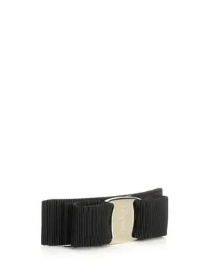 FERRAGAMO Vara Bow Clip - Black