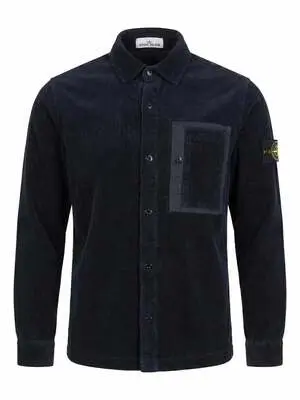 Stone Island Organic Cotton Corduroy Shirt - Multicolor