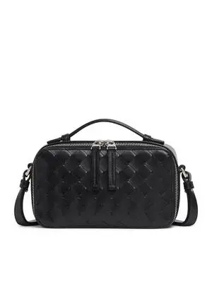 Bottega Veneta Getaway Smartphone Clutch - Black