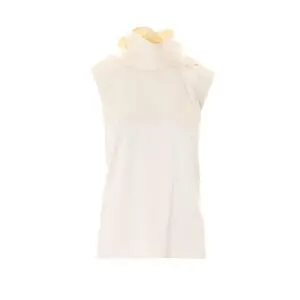 Bottega Veneta Silk Satin Top - White