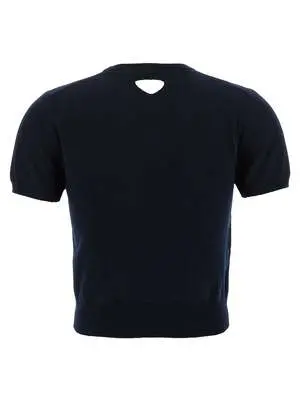 Prada Cut-out Logo Sweater