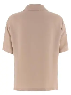 Fendi Silk Polo Shirt