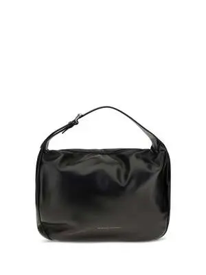 Brunello Cucinelli Boule Nappa Leather Shoulder Bag - Black