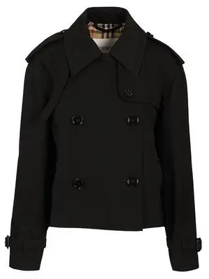 Burberry Mayfair Trench Jacket - Black