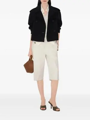 Burberry Mayfair Trench Jacket - Black
