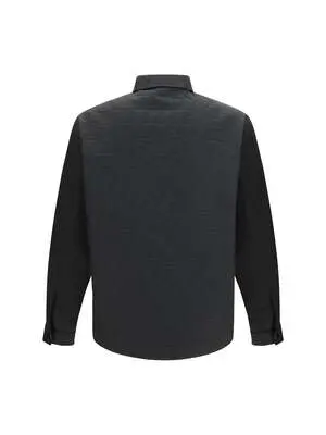 Fendi Ff Jacquard Nylon Shirt - Black
