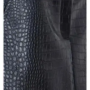 Sportmax Gleba Alligator Effect Paint Mini Skirt